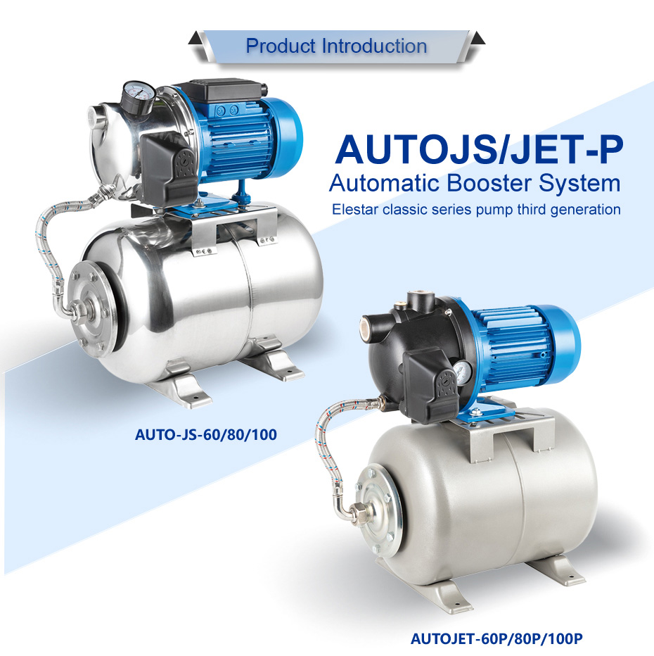 AUTOJSL AUTOMATIC BOOSTER WATER PUMPS - Elestar Pumps - Your Trusted ...