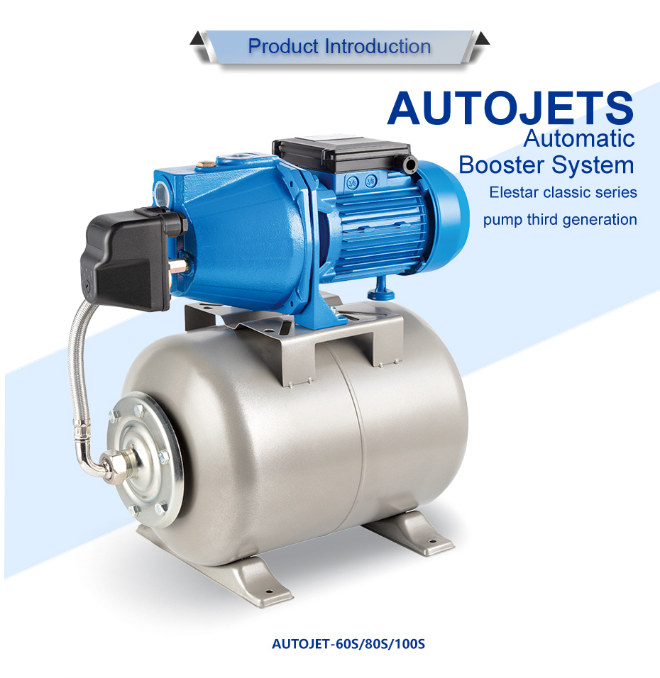 AUTOJET-S AUTOMATIC BOOSTER PUMP - Elestar Pumps - Your Trusted Partner ...