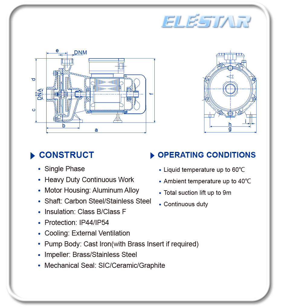 SCM2 centrifugal pump - Elestar Pumps - Your Trusted Partner in Water ...