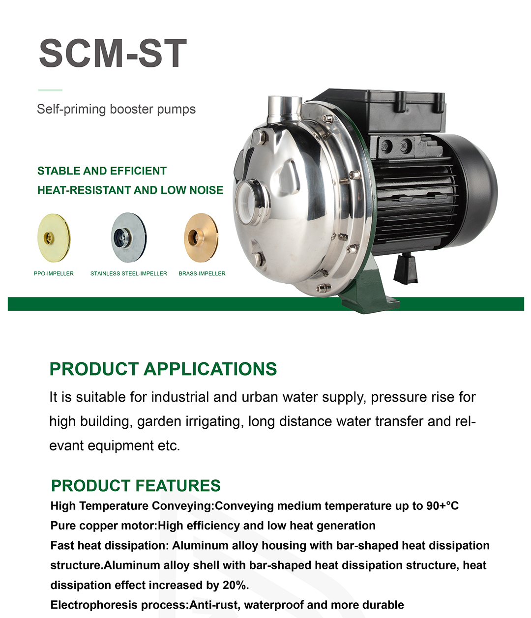 PUMP WATER CENTRIFUGAL ELECTRIC 230V 50HZ SCM-18ST Dubai UAE ...